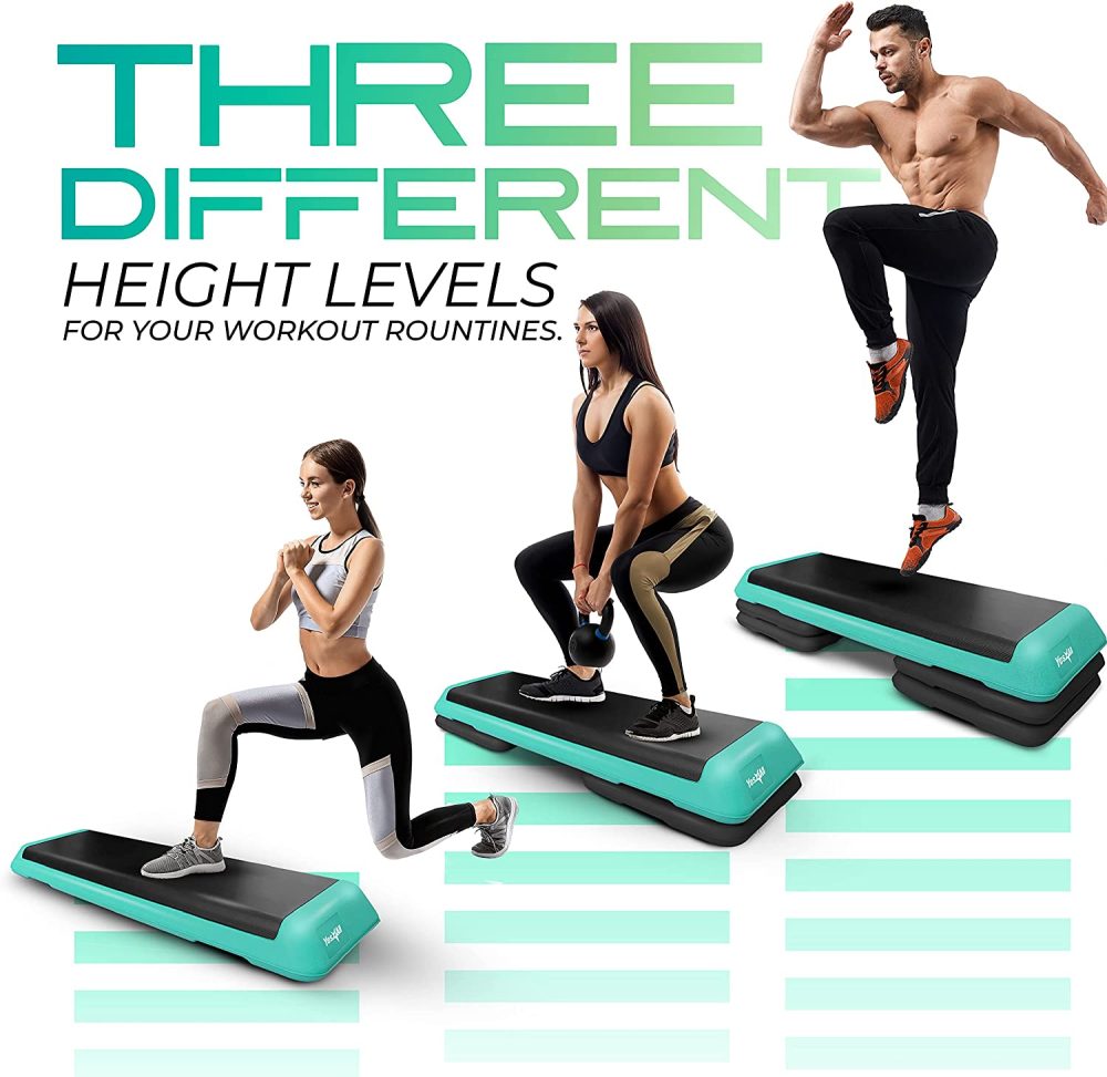 Yes4All Aerobic Exercise Workout Step Platform Health Club – Abba Days